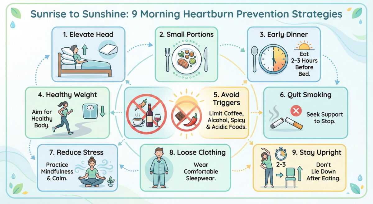 Morning Heartburn: Causes, Relief, And Prevention